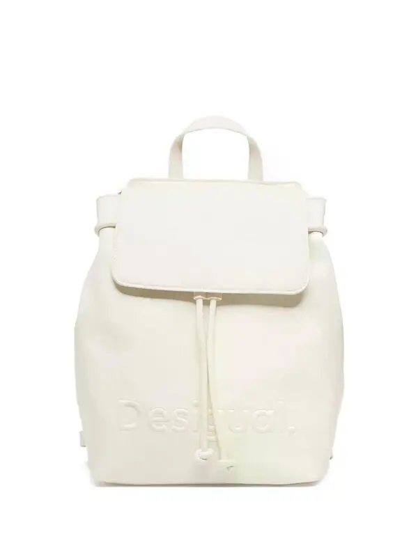 Desigual Logo-embossed Drawstring Backpack