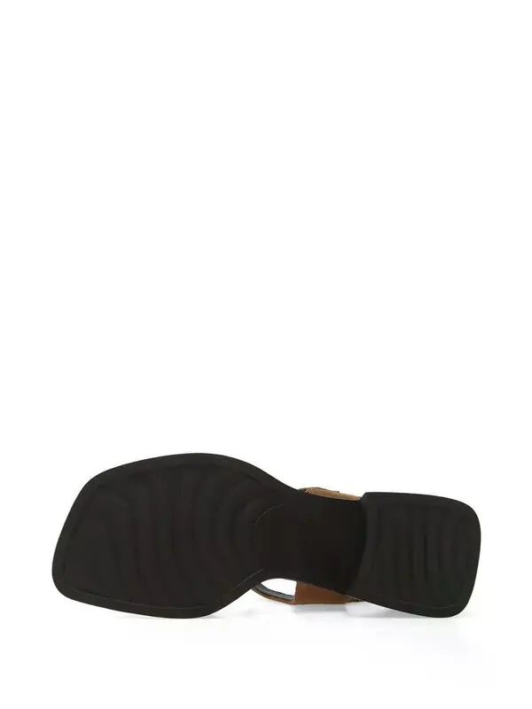 VAGABOND SHOEMAKERS Ines Suede Block-heel Sandals - Brown