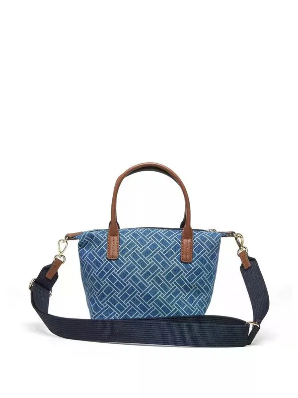 Tommy Hilfiger Denim Geometric-pattern Tote Bag