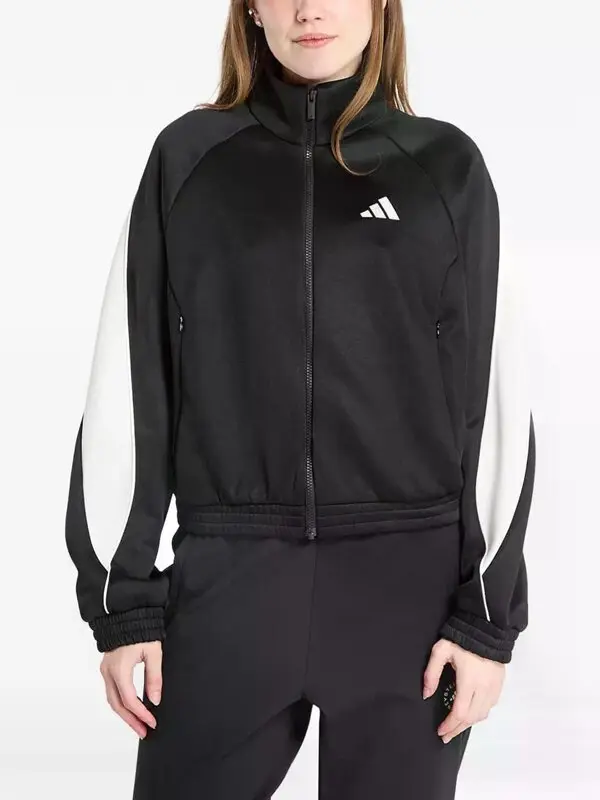 Adidas Stadium Logo-print Zip-up Sweatshirt