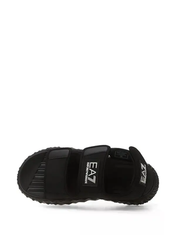 EA7 Kombat Touch-strap Sandals