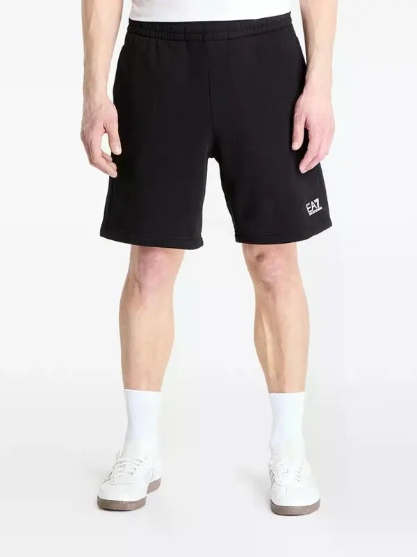 EA7 Logo-print Shorts