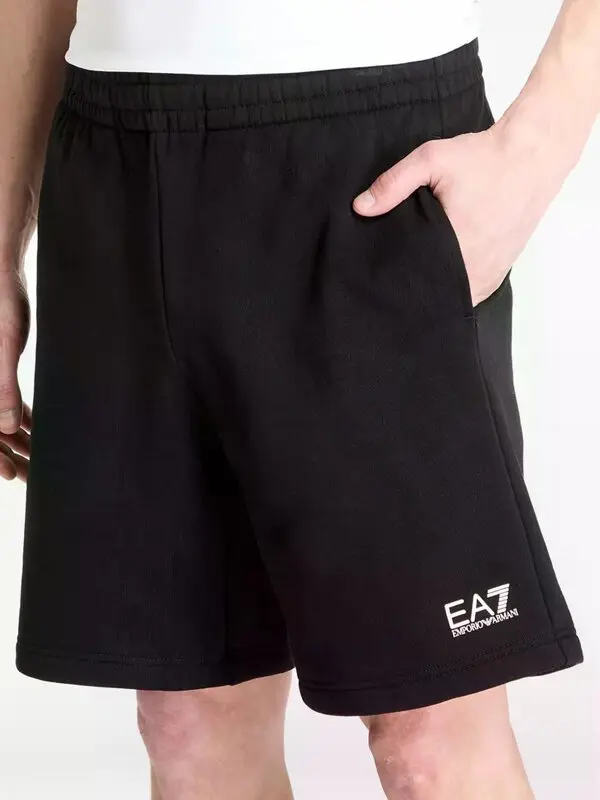 EA7 Logo-print Shorts