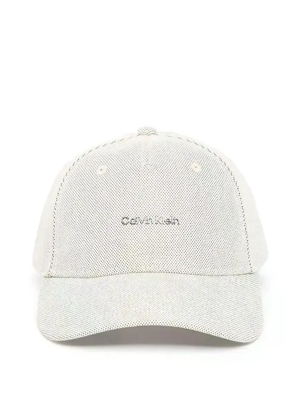 Calvin Klein Logo Baseball Cap - Neutrals