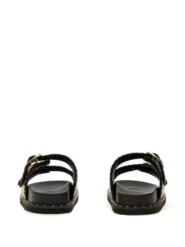 Aldo Woven Whipstitch-trim Slides