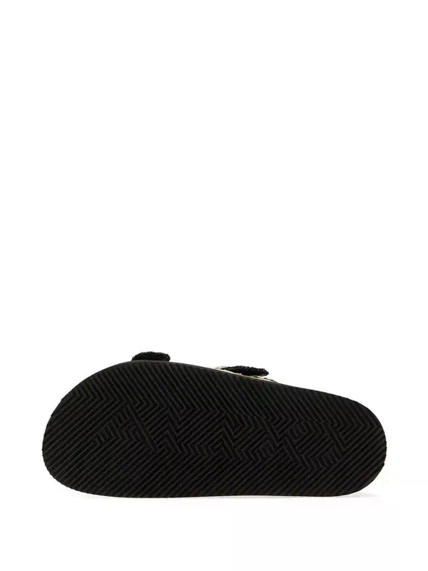 Aldo Woven Whipstitch-trim Slides