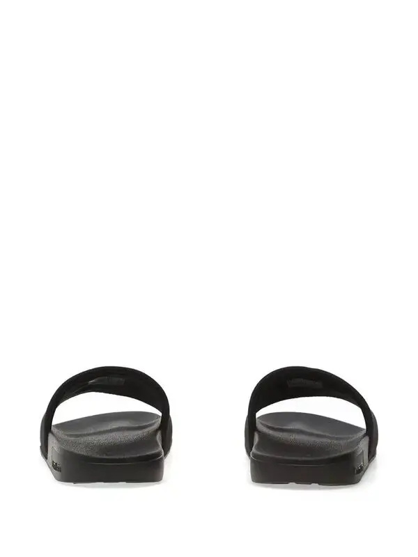 Calvin Klein Logo-embroidered Slides