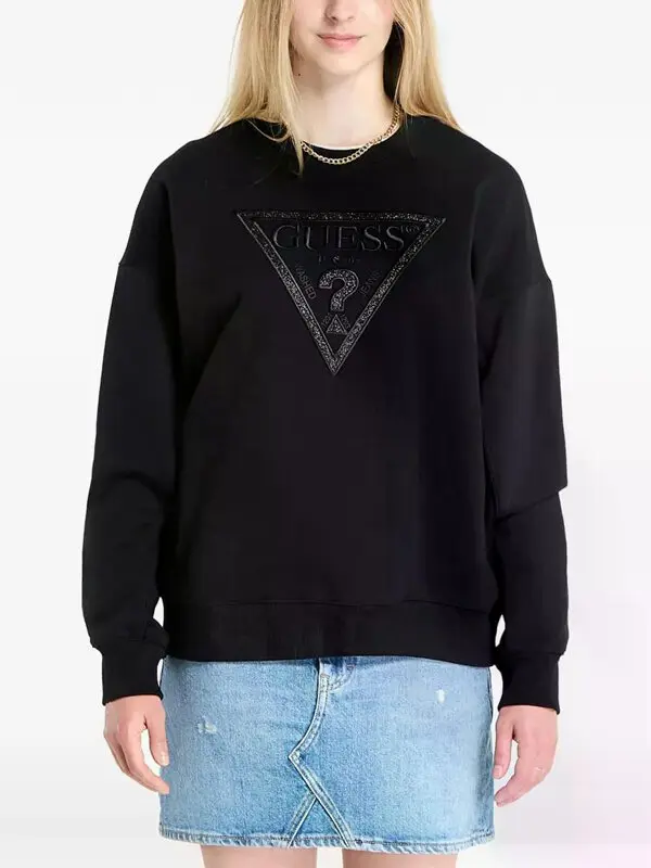 Guess Logo Sweatshirt - Black