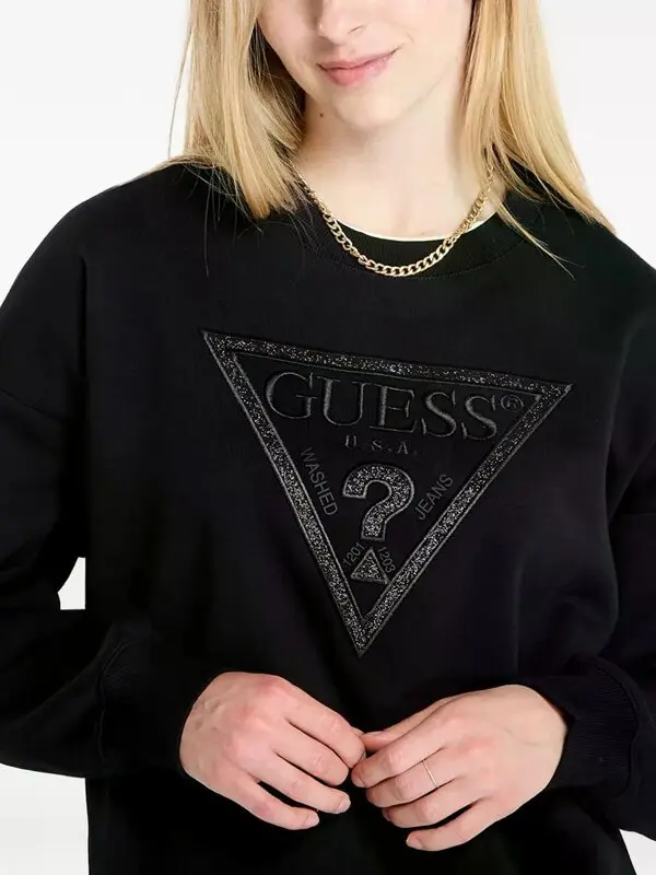 Guess Logo Sweatshirt - Black