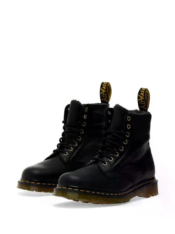 Dr. Martens Leather Lace-up Boots - Black