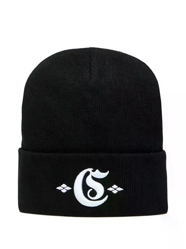 Carhartt Work In Progress Logo-embroidered Beanie - Black