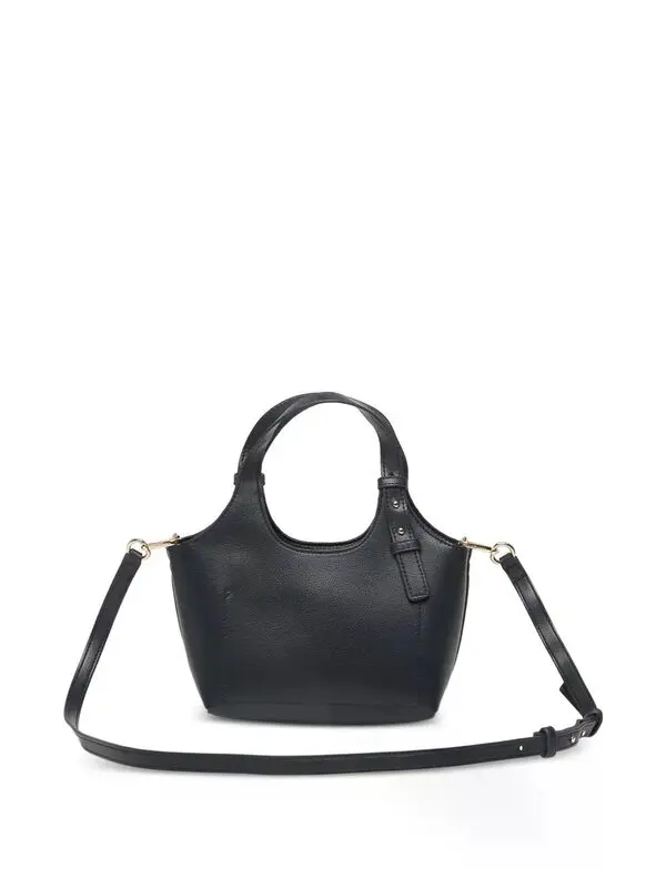 Tommy Hilfiger Mini Logo-detail Pebbled-texture Tote