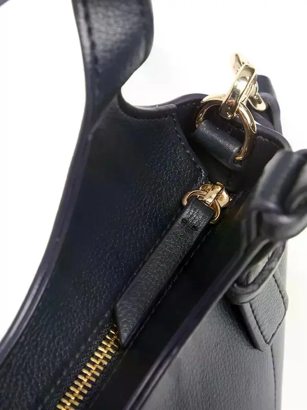 Tommy Hilfiger Mini Logo-detail Pebbled-texture Tote