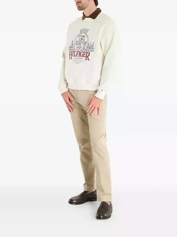Tommy Hilfiger Embroidered Graphic Print Sweatshirt