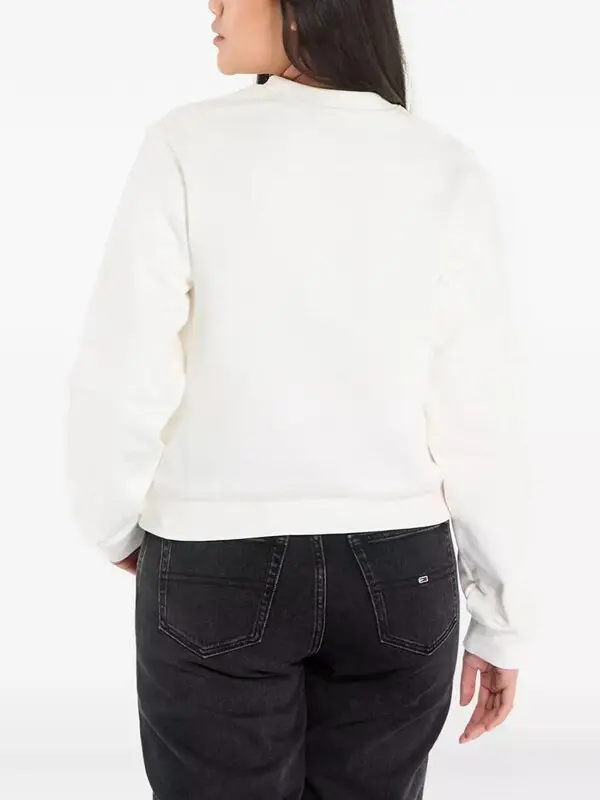 Lacoste Cotton Sweatshirt - White