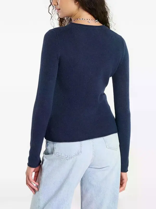 Tommy Hilfiger Logo-embroidered Sweater - Blue