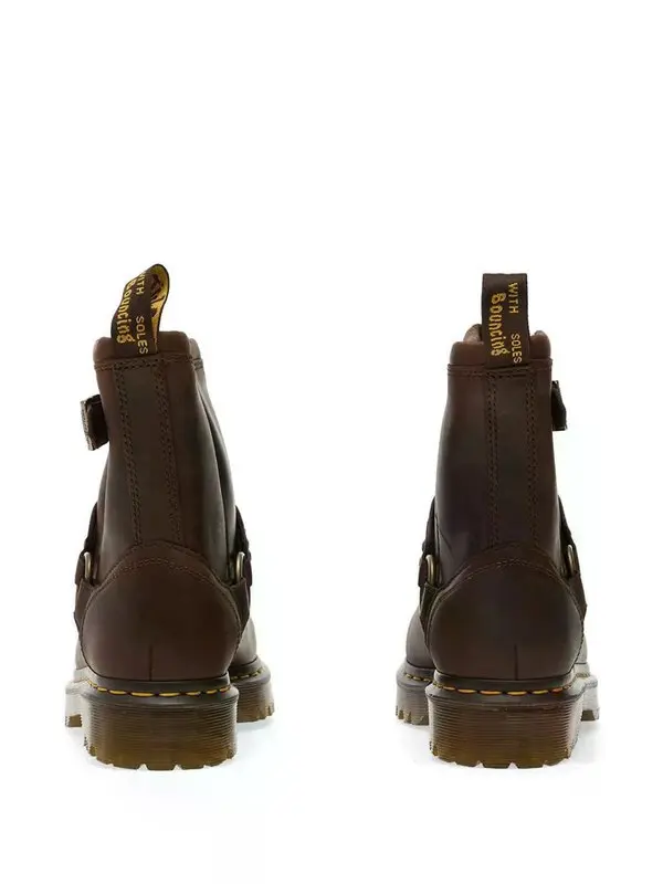 Dr. Martens Aniston Harness Leather Boots