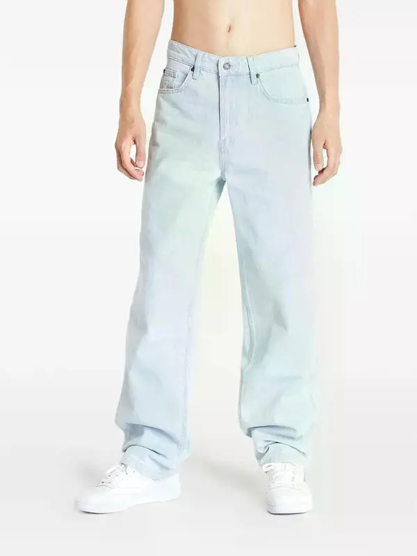 KARL KANI Logo-embroidered Jeans