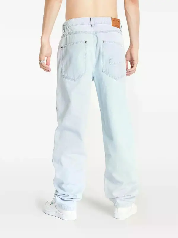 KARL KANI Logo-embroidered Jeans