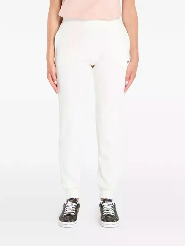 Guess Logo-detail Track Pants - Neutrals