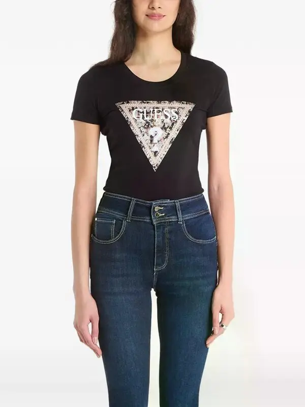 Guess Rhinestone-embellished T-shirt