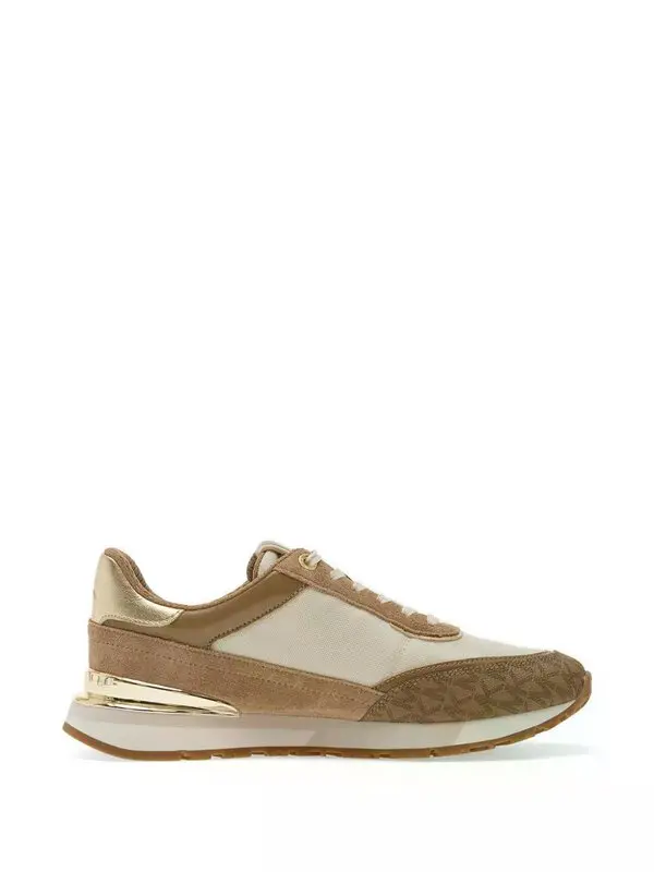 Michael Kors Monogram-print Sneakers - Brown
