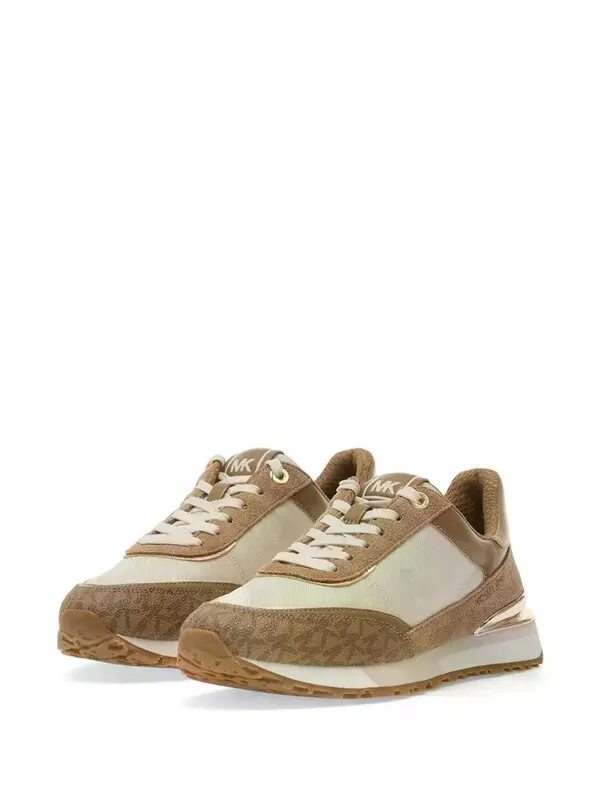 Michael Kors Monogram-print Sneakers - Brown