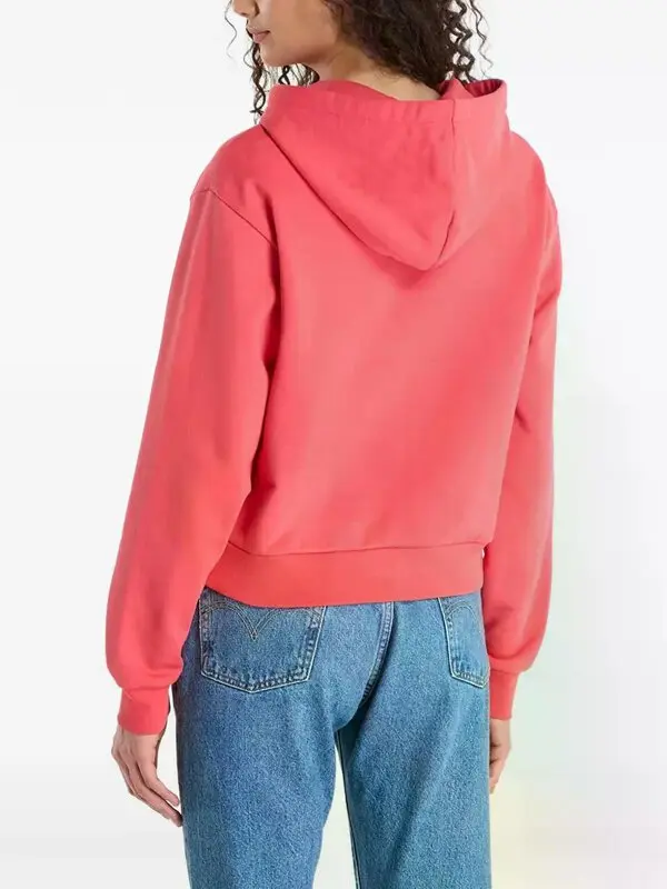 VANS Salton Logo-embroidered Hoodie - Pink