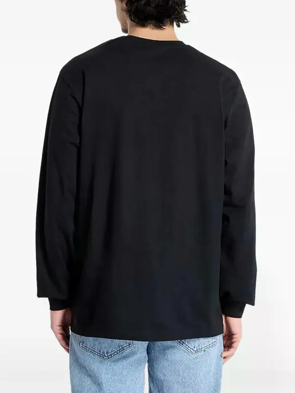 KARL KANI Logo-detail Long-sleeve T-shirt