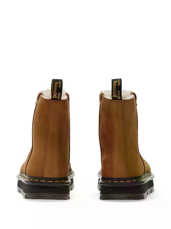 Dr. Martens Contrast-stitch Ankle Boots - Brown