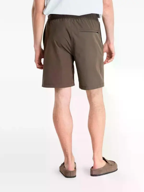 SAMSOE SAMSOE Elasticated Waistband Shorts - Brown