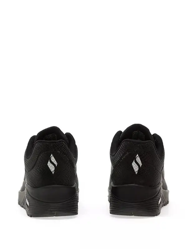 Sketchers Uno Shiny Scale Sneakers - Black