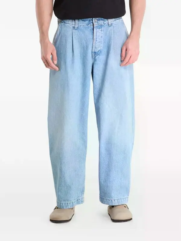 Calvin Klein Pleated Detail Jeans