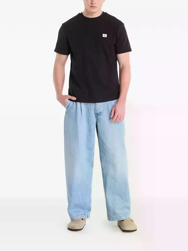 Calvin Klein Pleated Detail Jeans