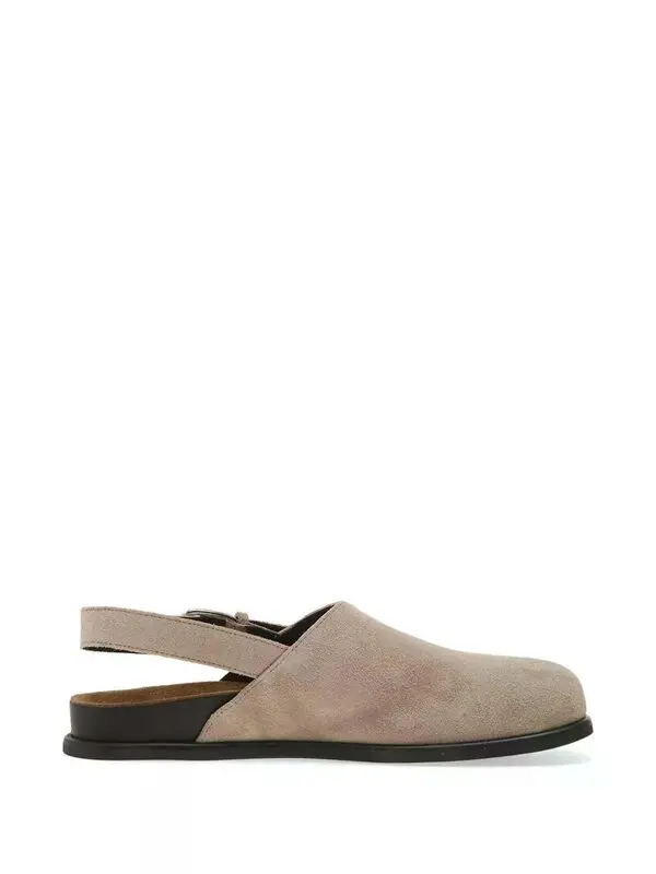 VAGABOND SHOEMAKERS Effie Suede Mules - Neutrals