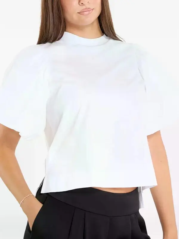 ALLSAINTS Jess Puff-sleeve T-shirt - White