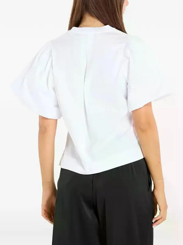 ALLSAINTS Jess Puff-sleeve T-shirt - White