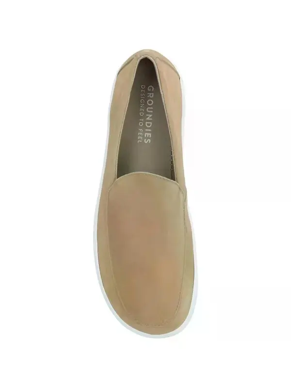 GROUNDIES Suede Slip-on Loafers