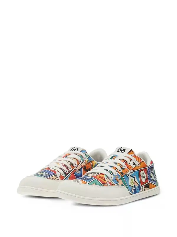 BE LENKA Rebound Comic-book Print Sneakers