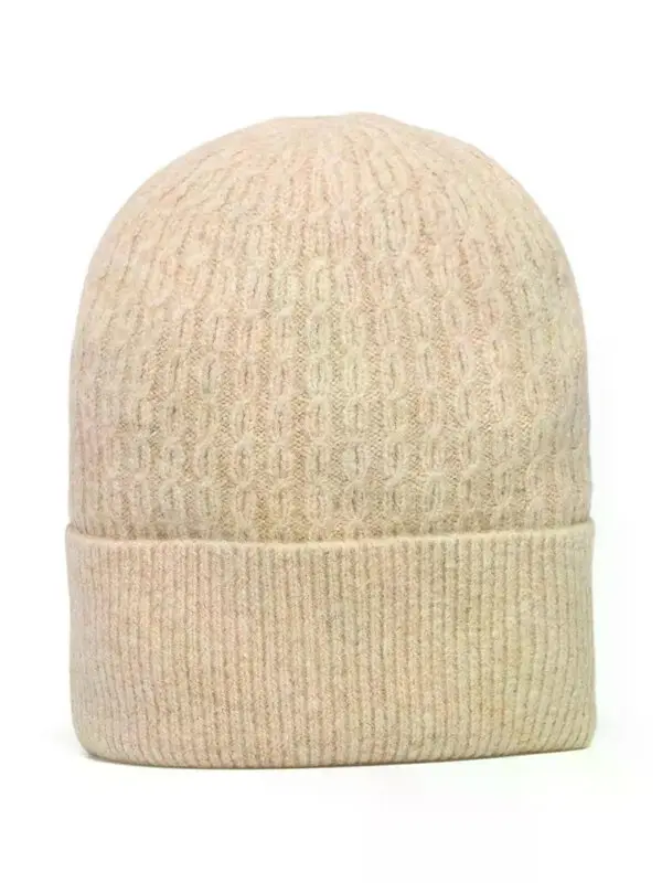 Tommy Hilfiger Cable-knit Beanie - Neutrals