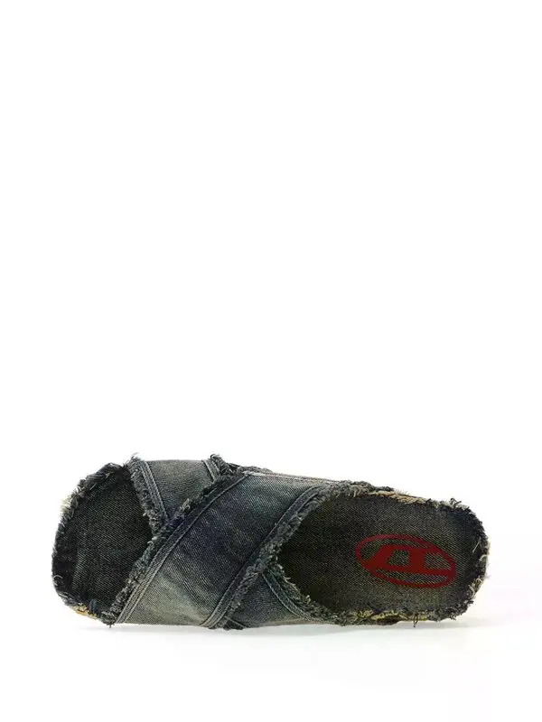 DIESEL® D-woodstock Frayed Sandals
