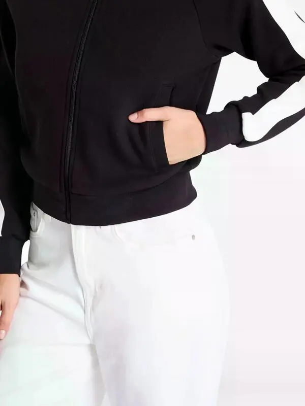 KARL KANI Logo-embroidered Side-stripe Jacket