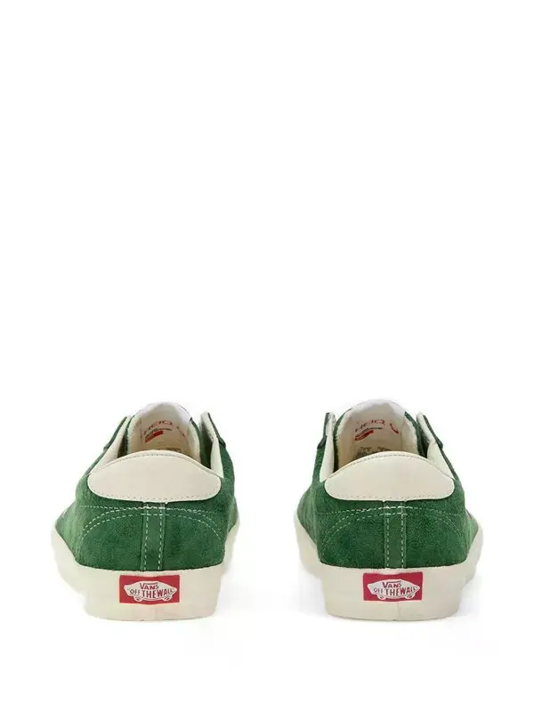VANS Sport Suede Logo-patch Sneakers - Green