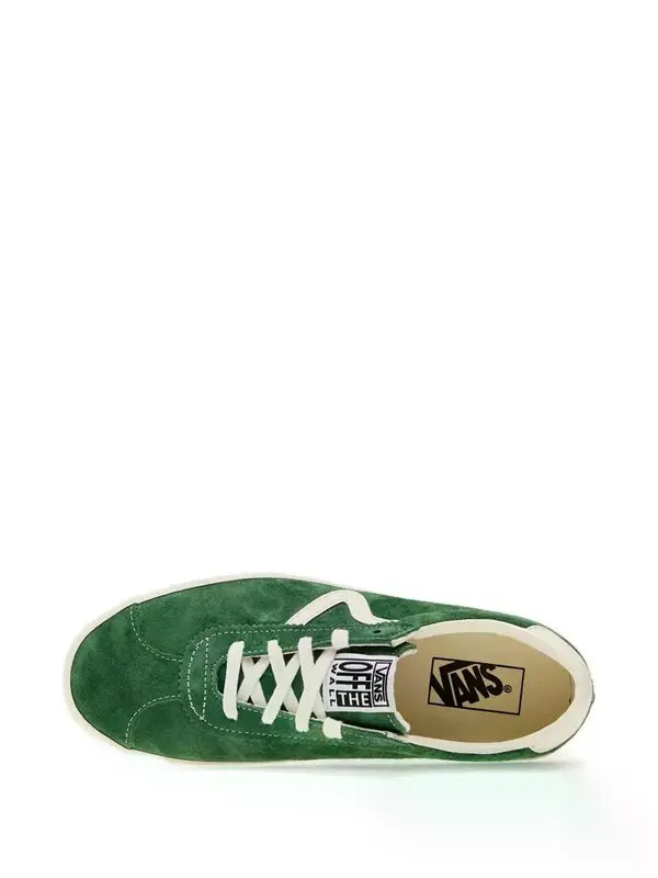 VANS Sport Suede Logo-patch Sneakers - Green