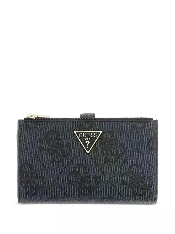 Guess Laurel Logo-plaque Wallet - Grey