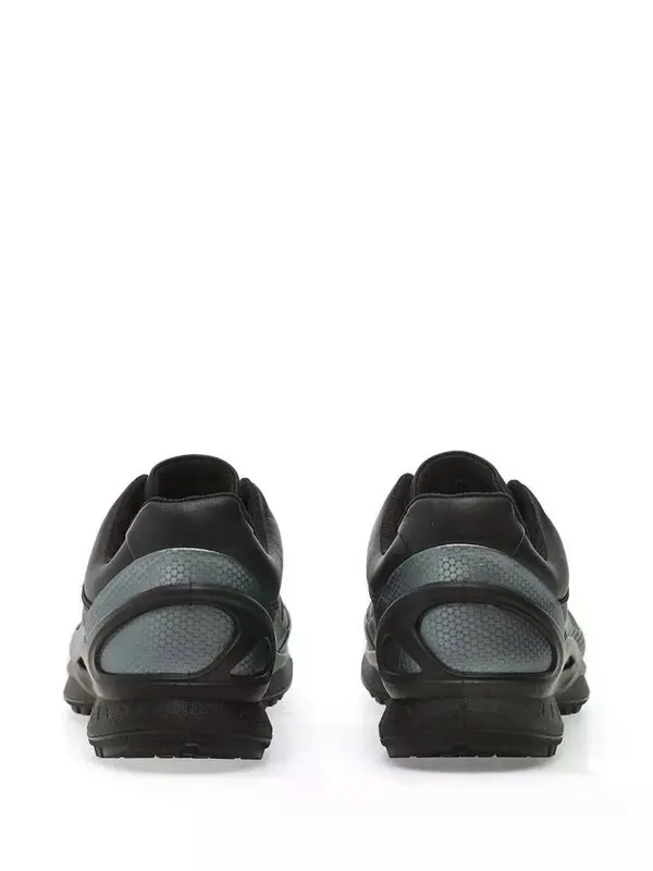 Ecco Biom Energi Perforated Leather Sneakers - Black