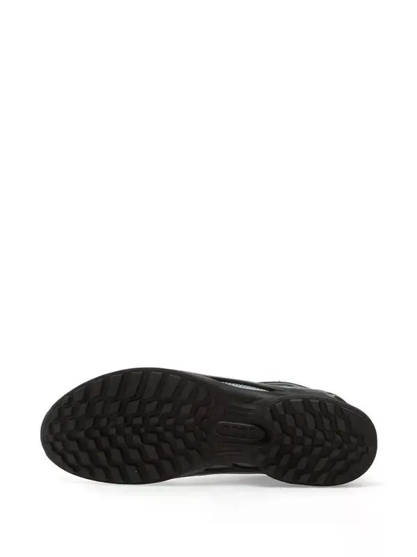 Ecco Biom Energi Perforated Leather Sneakers - Black