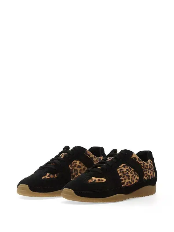 Clarks Meridor Lo Leopard-print Sneakers