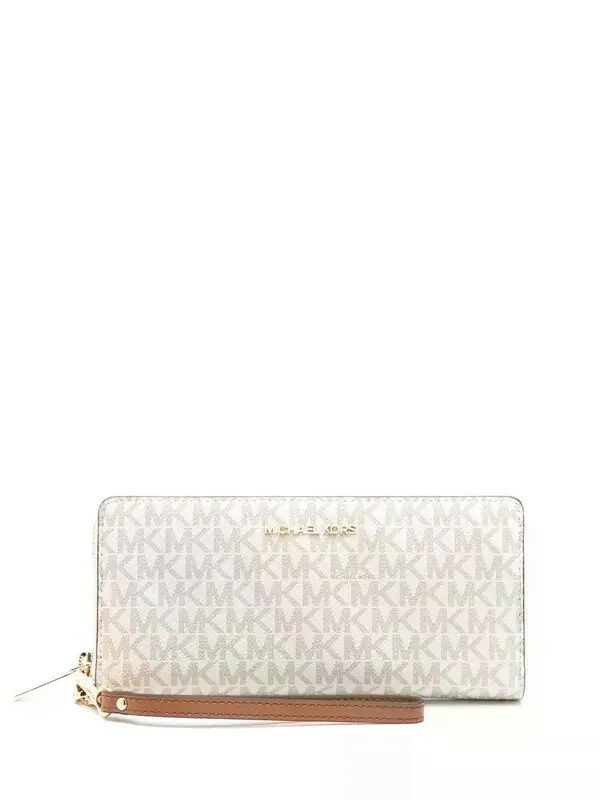 Michael Kors Logo-print Wallet - Neutrals