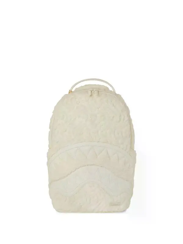 SPRAYGROUND Shark-design Backpack - Neutrals